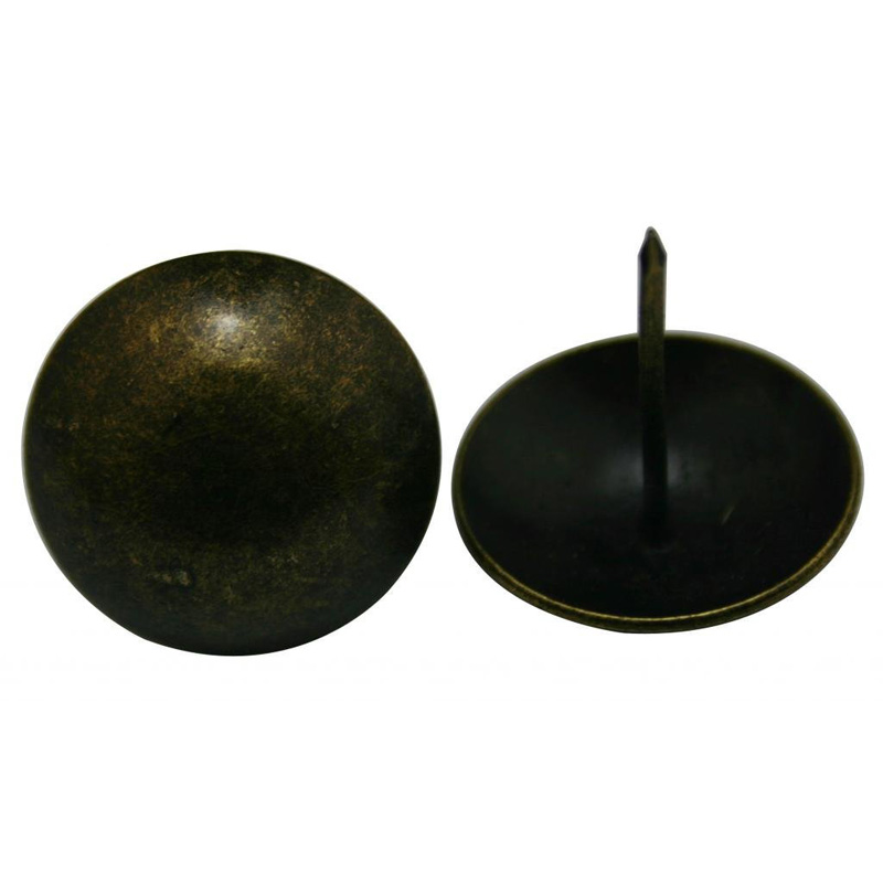 20 st Rund spik med stor huvud 40 mm diameter stor storlek Färg antik ...