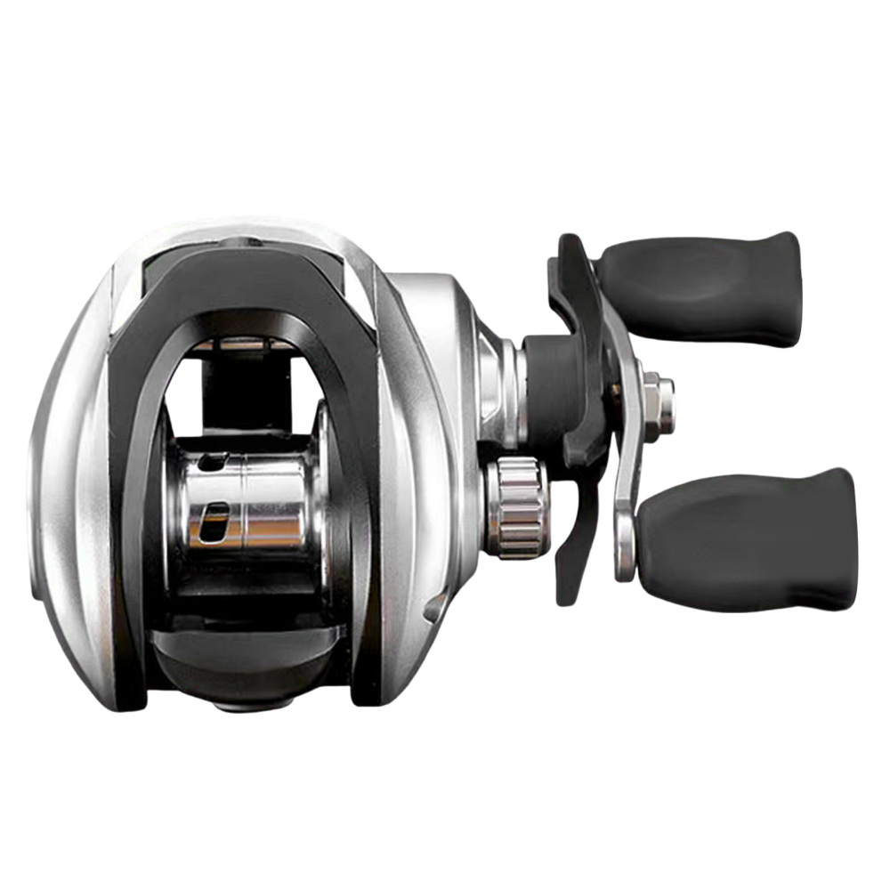Metal Fishing Baitcasting Reel Waterproof Material High Strength Grip ...